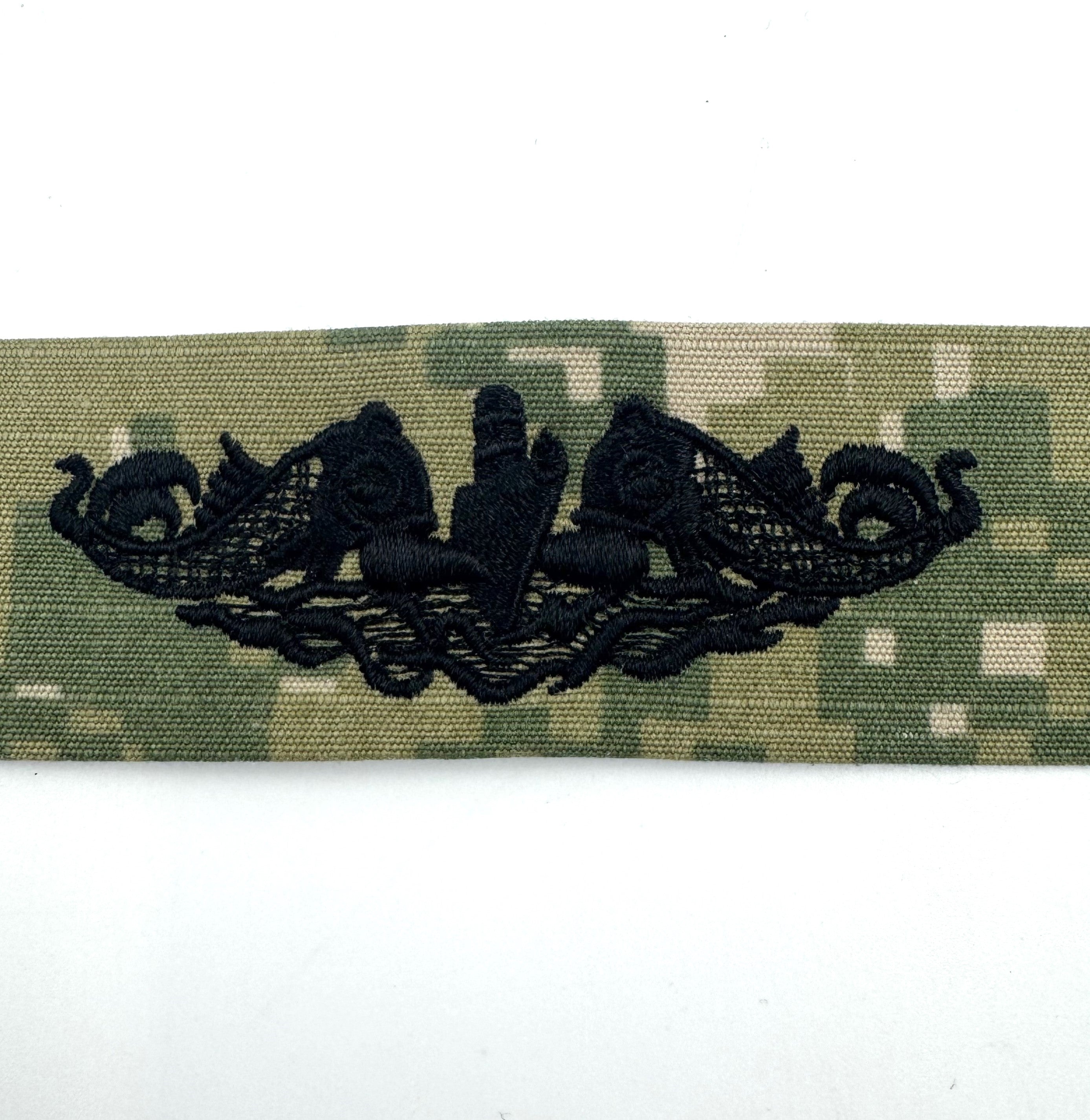 US Navy - NWU Type III Embroidered Badge - Sew On - Submarine Warfare