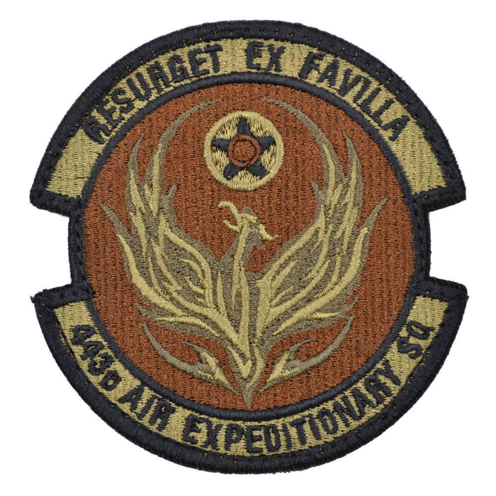 Military Squadron Patches High Quality Custom Military Patches